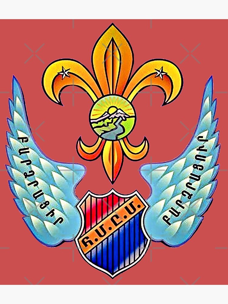 "Homenetmen Հ.Մ.Ը.Մ." Poster for Sale by doniainart | Redbubble