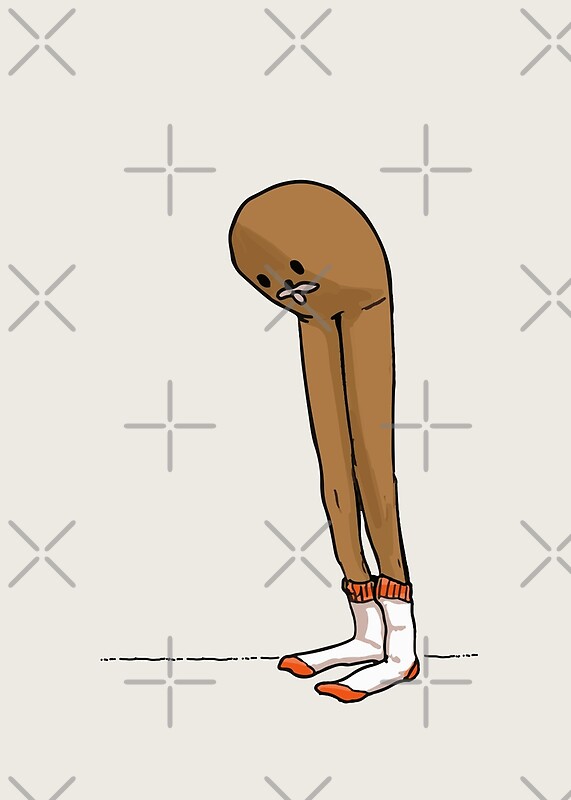 "Gondola Meme Long Legs Spurdo Spärde sad looking at his socks feet HD ...