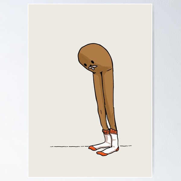 "Gondola Meme Long Legs Spurdo Spärde sad looking at his socks feet HD ...