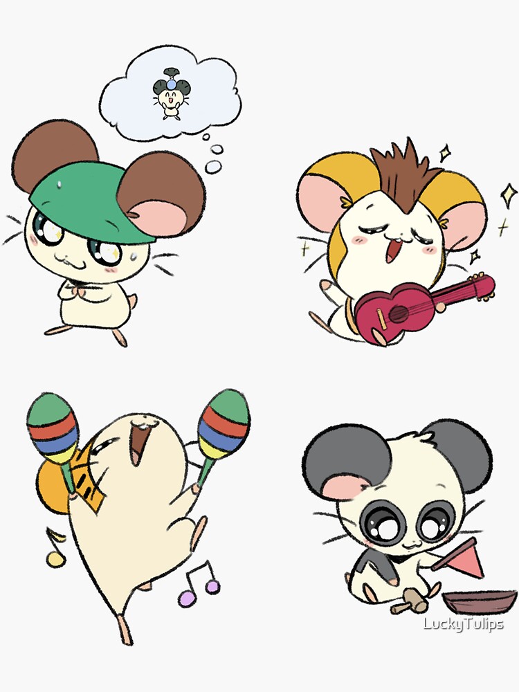 "Ham Set #2 Sticker" Sticker for Sale by LuckyTulips | Redbubble