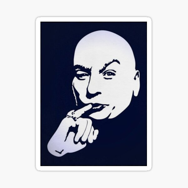 Dr Evil Stickers | Redbubble