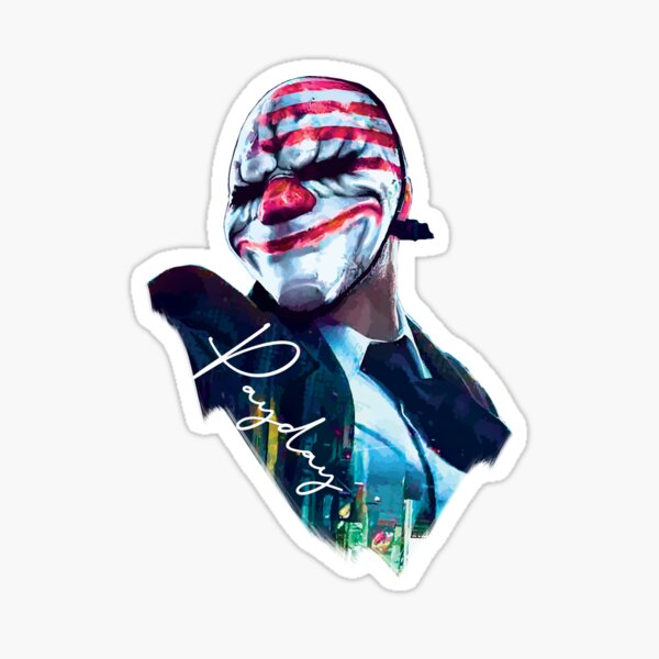 Payday 2 Stickers | Redbubble