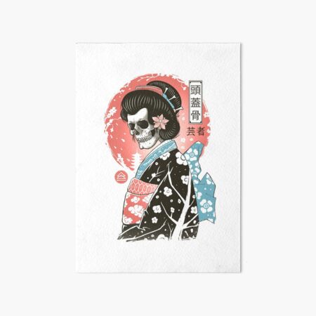 "Yokai Geisha" Art Board Print for Sale by vincenttrinidad | Redbubble