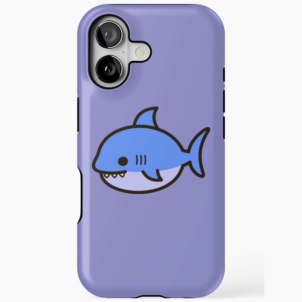 "Cute shark" Sticker for Sale by peppermintpopuk | Redbubble