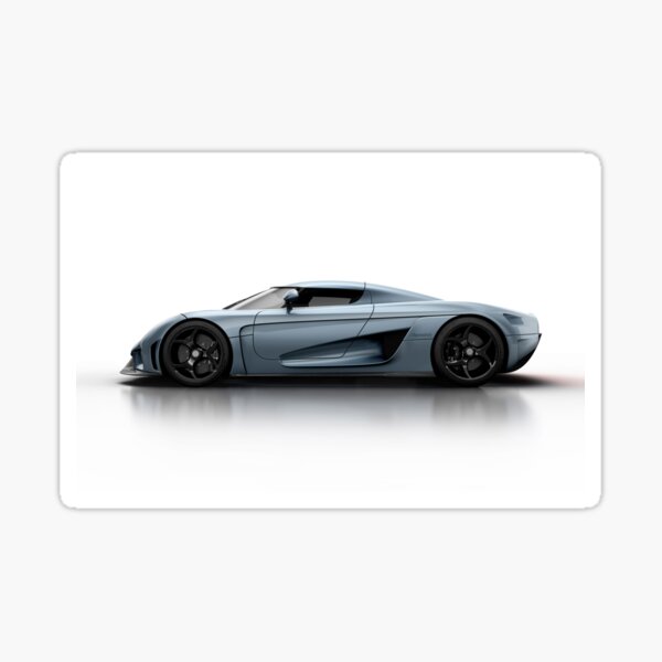 "Koenigsegg Regera side" Sticker for Sale by Vtecminded | Redbubble