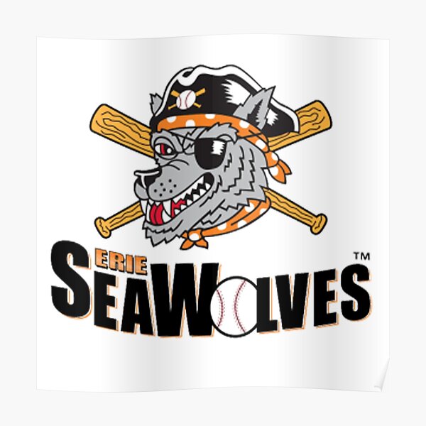 "erie seawolves logo" Poster for Sale by inning5th | Redbubble