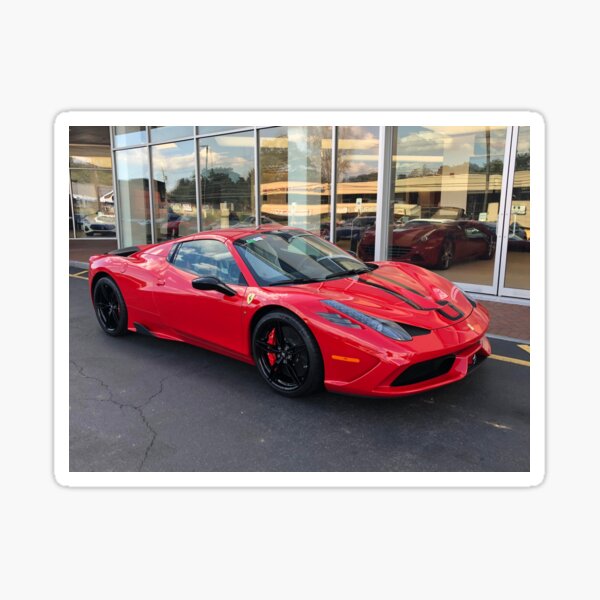 "Ferrari 458 Speciale Aperta" Sticker for Sale by Vtecminded | Redbubble