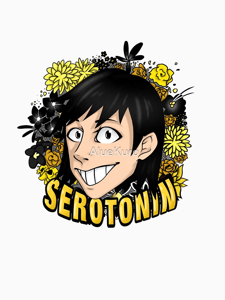 "Serotonin Sero" T-shirt by AlueKuro | Redbubble
