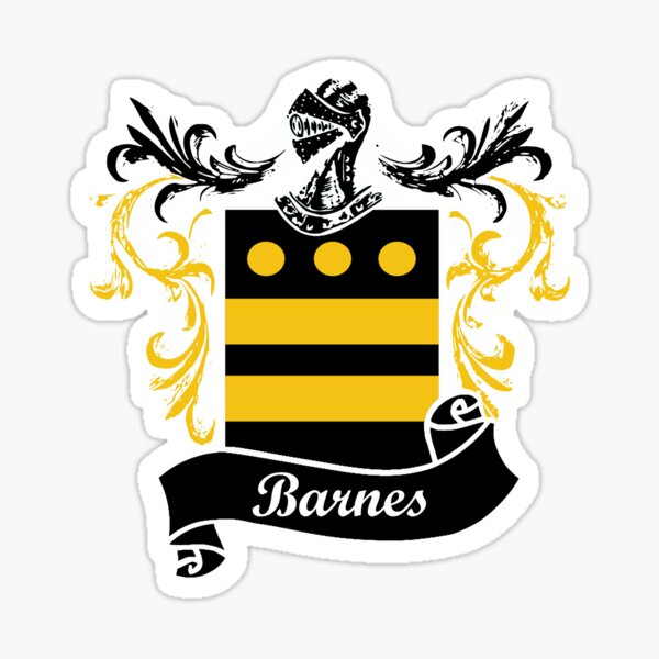 "Barnes Coat of Arms" Sticker for Sale by ljrigby | Redbubble