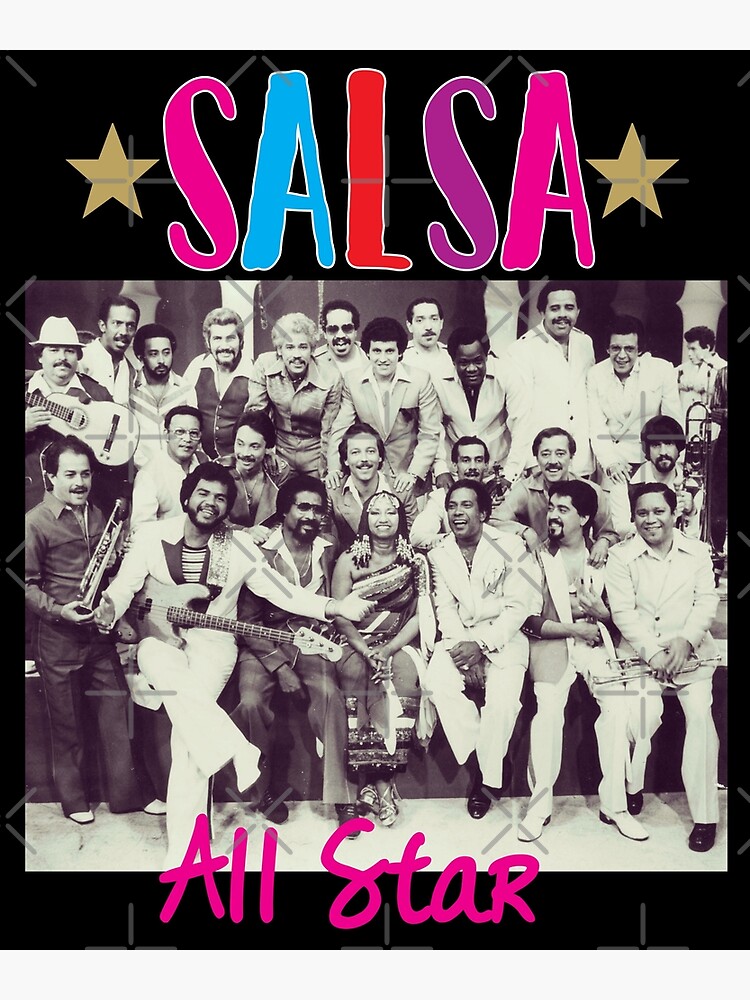 "Salsa Singers" Poster for Sale by LeoZitro | Redbubble