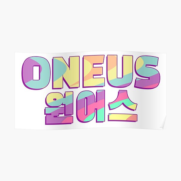 "ONEUS" Poster by shannonpaints | Redbubble