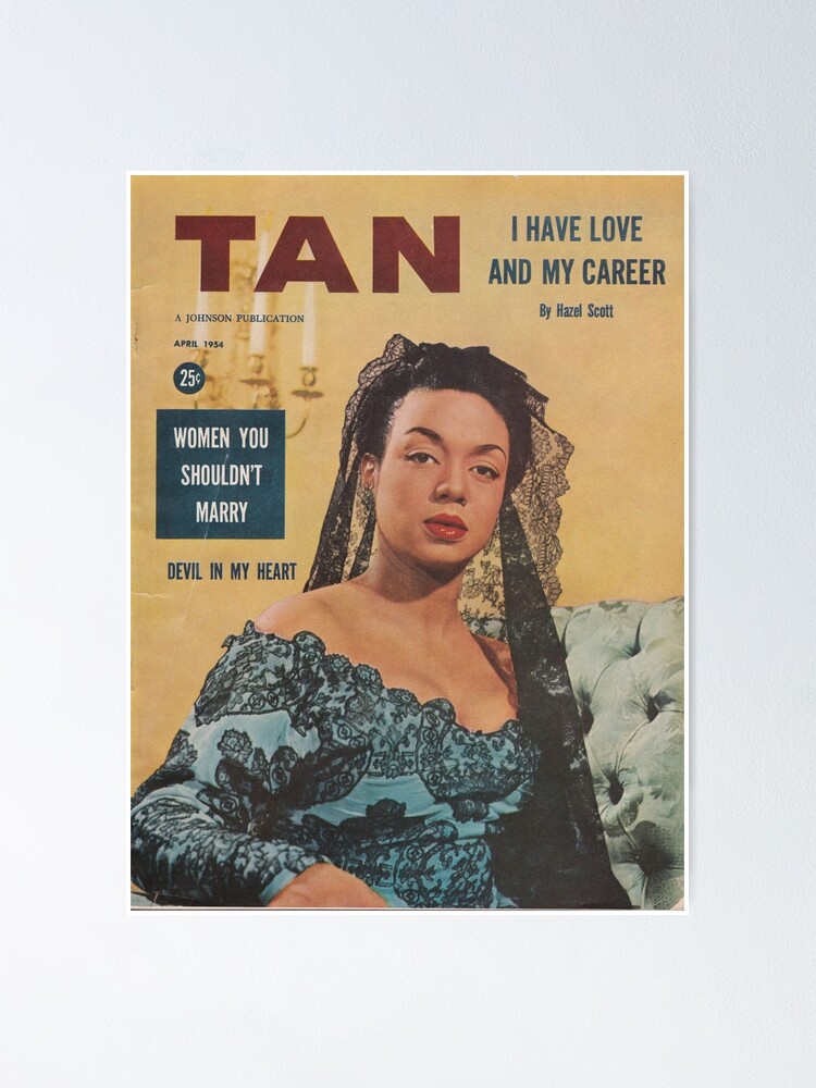 "TAN Magazine | Brown Black Power African American Vintage Art" Poster ...