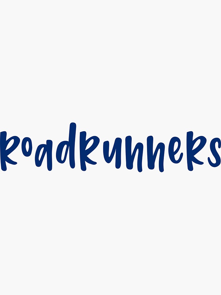 "Roadrunners" Sticker for Sale by Gineliz-molina | Redbubble