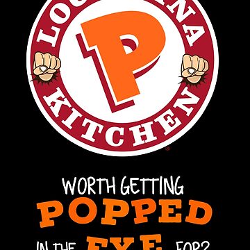 "Popeye Louisiana chicken sandwich funny parody graphic design ...