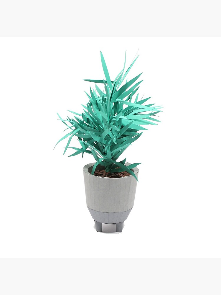 "Palm Bush Papercraft Plant" Art Print for Sale by StroodPaper | Redbubble