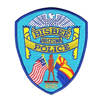 "Bisbee Arizona Police Department" Greeting Card for Sale by Lawrence ...
