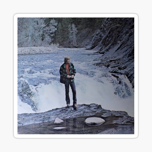 "John Denver Rocky Mountain High Classic" Sticker by kenzievir4 | Redbubble