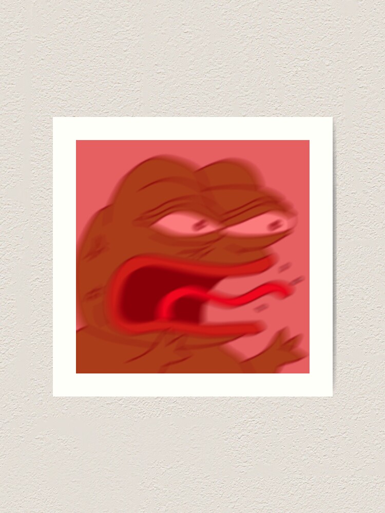 "Pepe the frog - REEEEE" Art Print for Sale by pepe-leaker | Redbubble