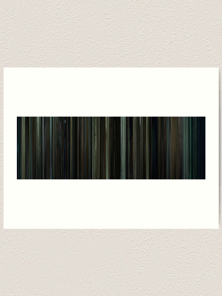 "Moviebarcode: Fight Club (1999)" Art Print for Sale by moviebarcode ...