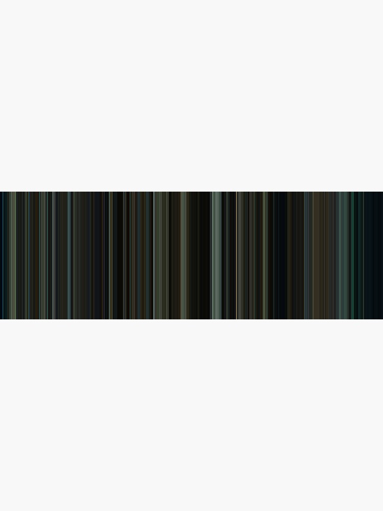 "Moviebarcode: Fight Club (1999) [Simplified Colors]" Poster by ...