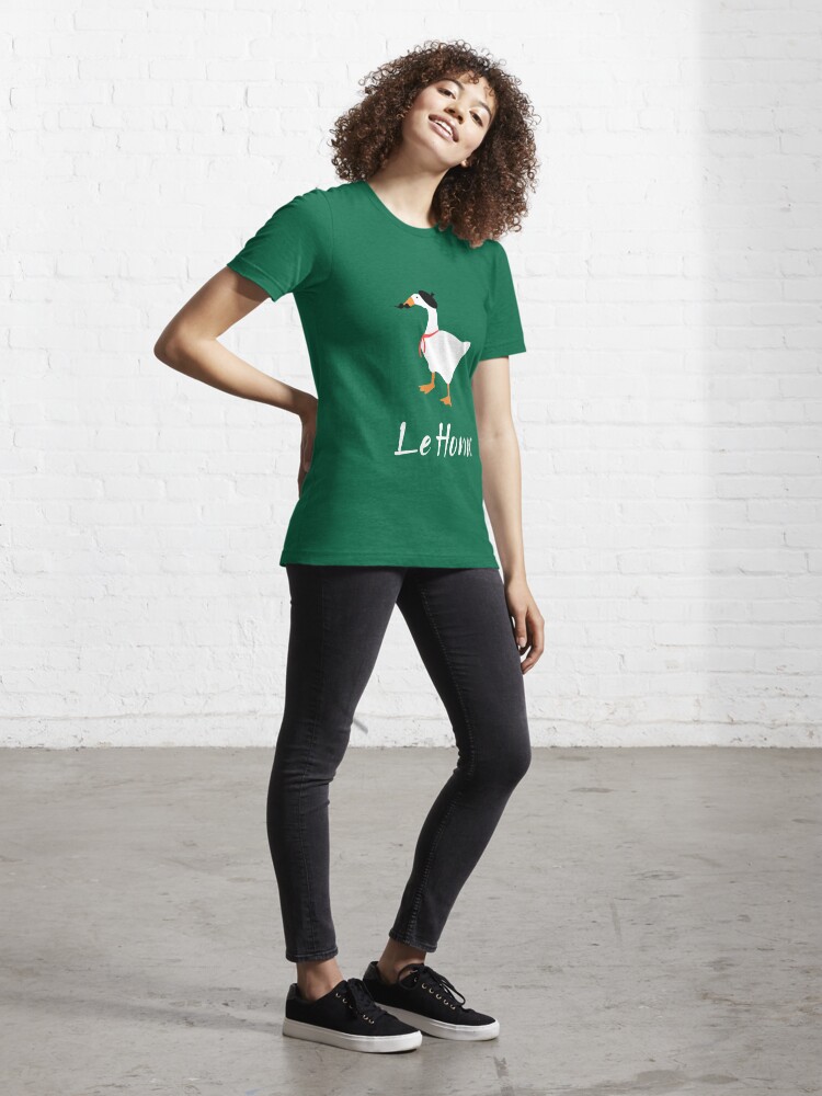 "Le Honk Untitled Goose" T-shirt for Sale by tropicalsin | Redbubble ...