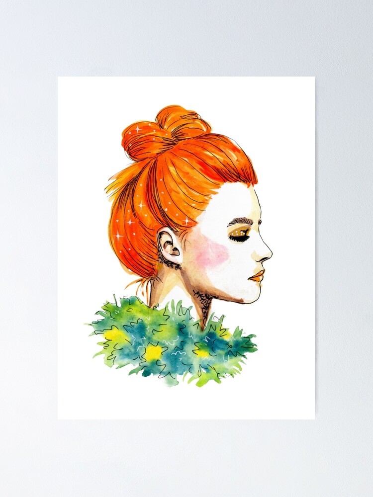 "Ginger" Poster by MaarjaPB | Redbubble