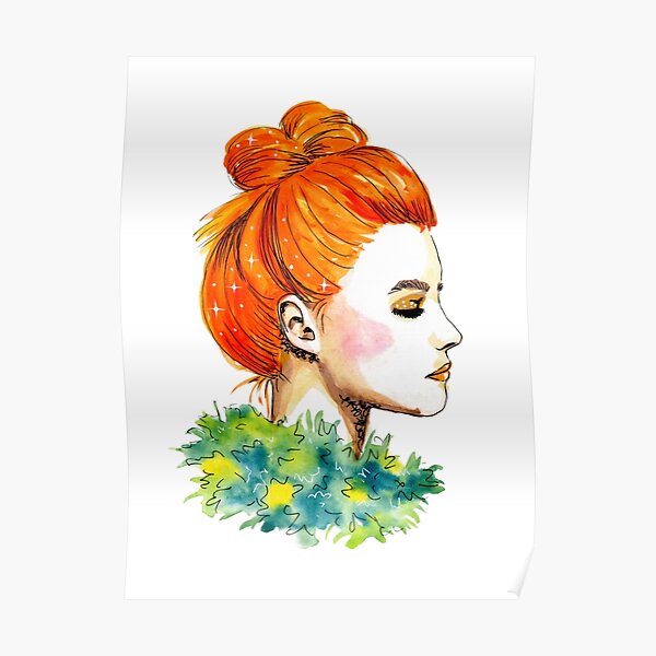 "Ginger" Poster by MaarjaPB | Redbubble