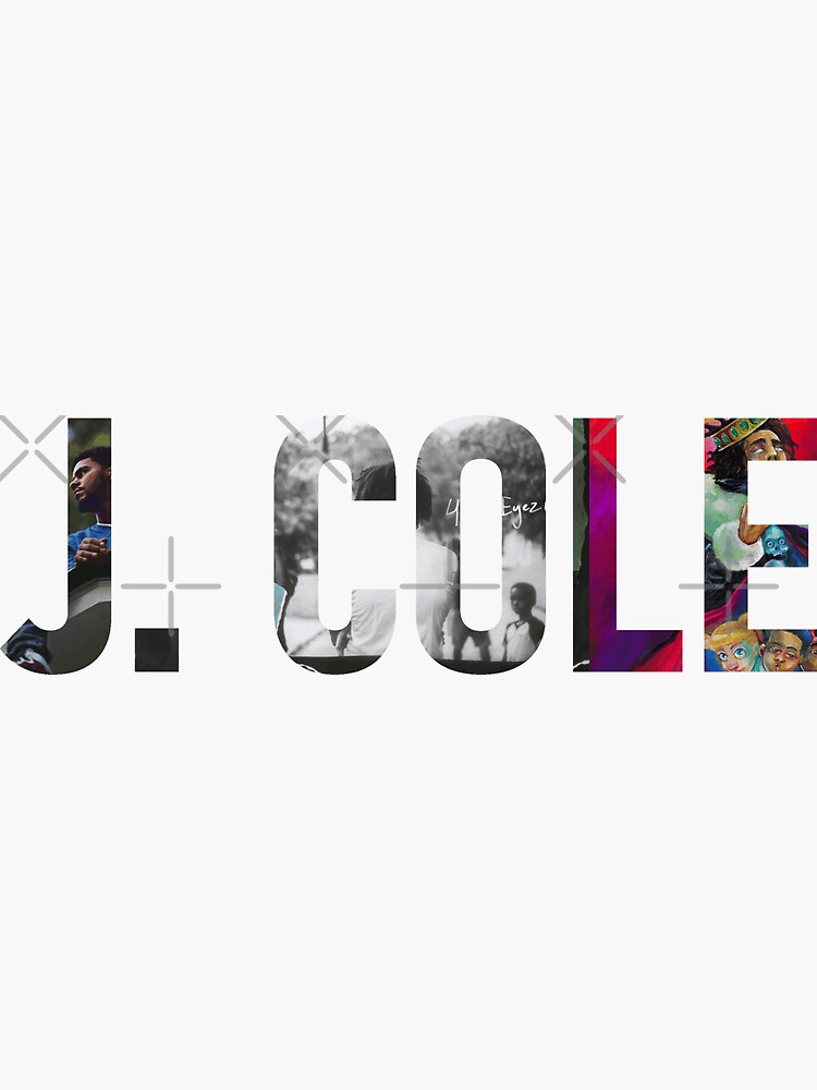 "J Cole Album Art" Sticker by SilvaDesigns | Redbubble
