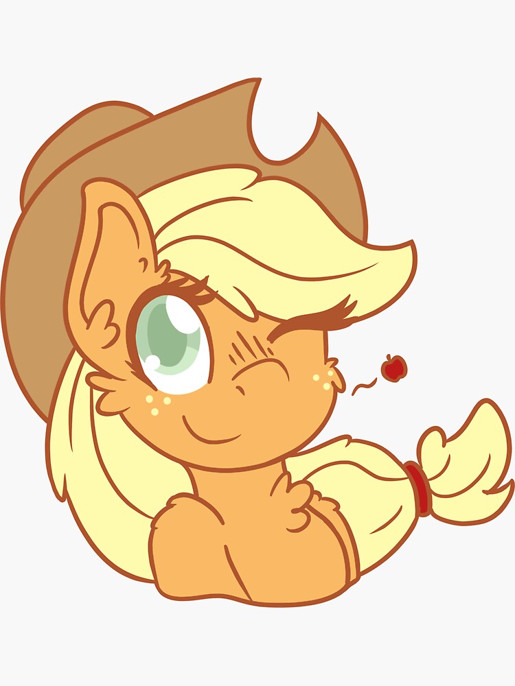 "Applejack" Sticker by Technicalogical | Redbubble