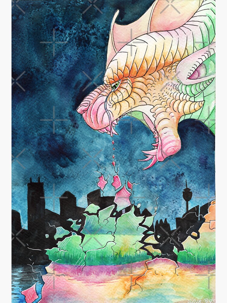 "Shattering" Sticker by Storm-Sentinel | Redbubble