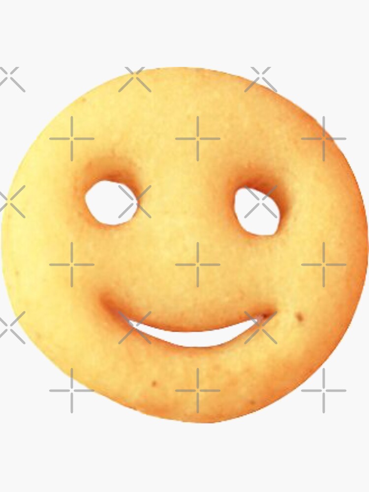 "Smiley Fry " Sticker for Sale by kbeck15 | Redbubble