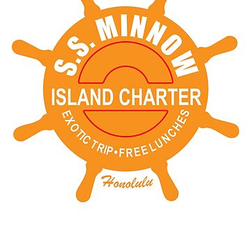 "SS Minnow" Sticker for Sale by superiorgraphix | Redbubble