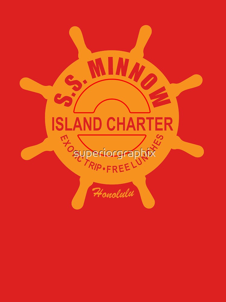 "SS Minnow" T-shirt for Sale by superiorgraphix | Redbubble | ss minnow ...