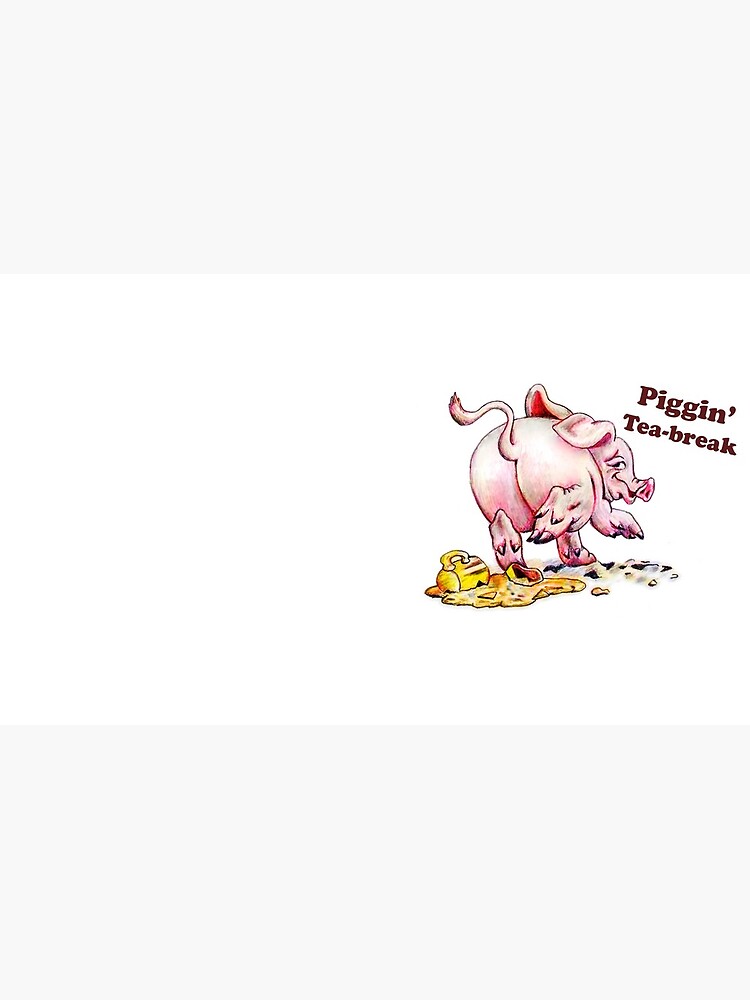 "Piggin' Tea-break - Peep show" Coffee Mug for Sale by proscribbler ...