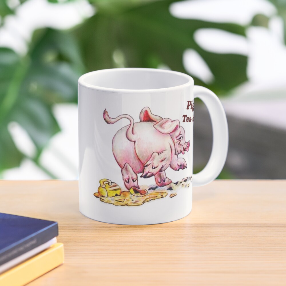 "Piggin' Tea-break - Peep show" Coffee Mug for Sale by proscribbler ...