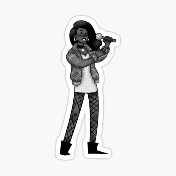 "Vocal" Sticker for Sale by therinananaart | Redbubble