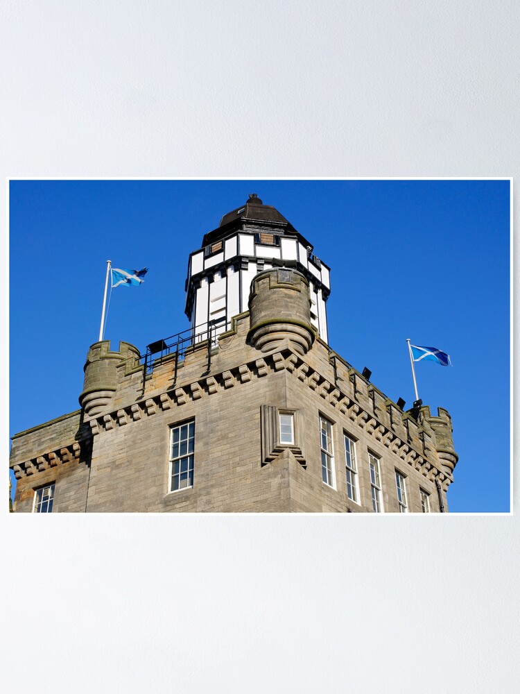 "Outlook Tower & Camera Obscura, Edinburgh, Scotland, UK." Poster by dd ...