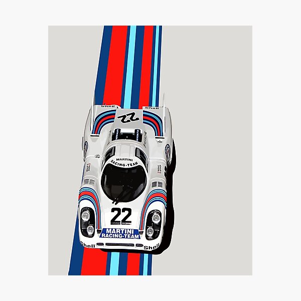 "Porsche Martini Racing 917 1971" Photographic Print for Sale by ...