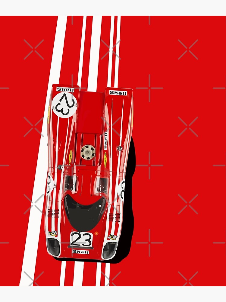 "Porsche 917 1970 Salzburg" Kunstdruck von Speedbirddesign | Redbubble