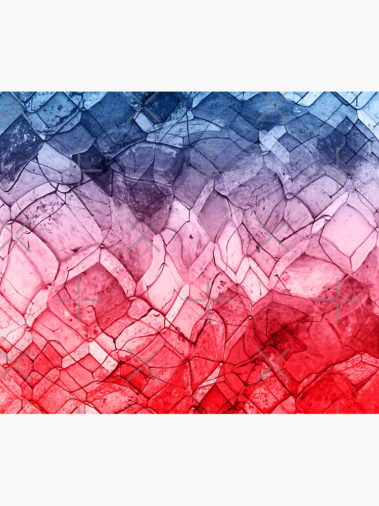 "Inside The Warped Mind Abstract Art Painting Wall Decoration" Sticker ...