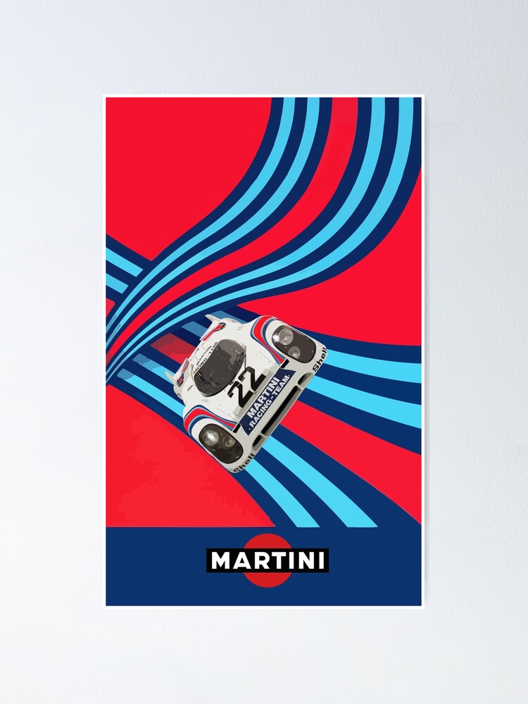 "Martini racing Porsche 917 1971" Poster for Sale by Speedbirddesign ...