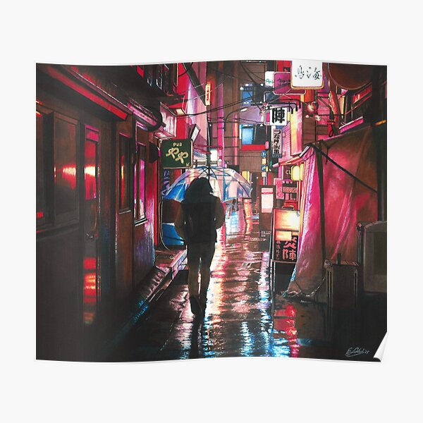 "Red Light" Poster for Sale by ErinNicholls | Redbubble