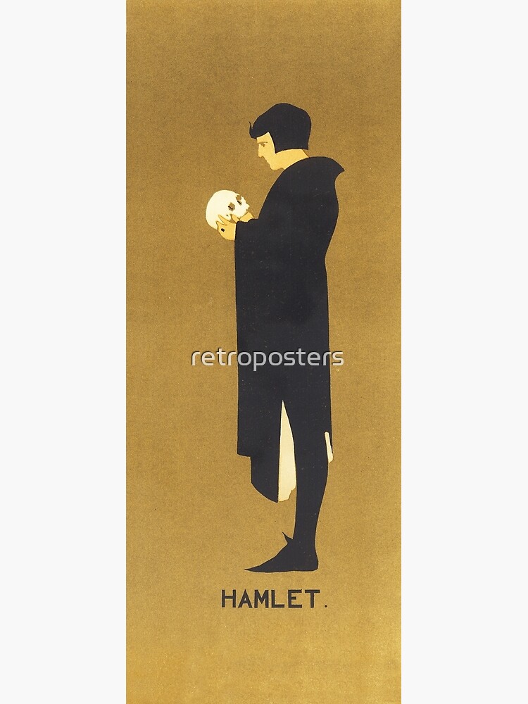 "Shakespeare The Hamlet Vintage French Theater Advertising Art by The ...