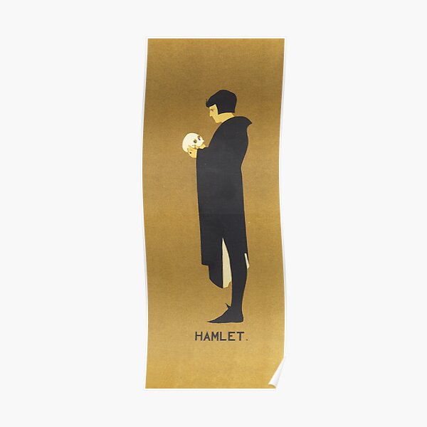 "Shakespeare The Hamlet Vintage French Theater Advertising Art by The ...