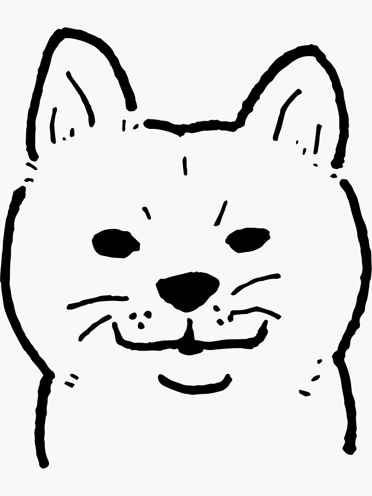 "Smiling sheeb" Sticker by izmartin | Redbubble