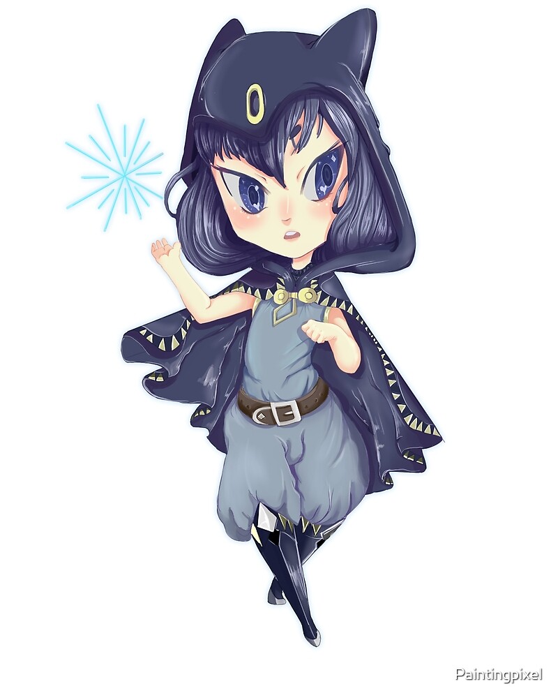 "Chibi witch" by Paintingpixel | Redbubble