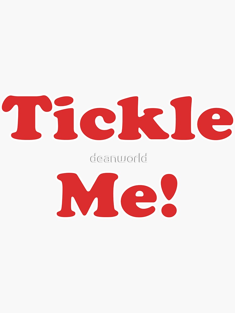 "Tickle Me Baby Jumpsuit" Sticker for Sale by deanworld | Redbubble