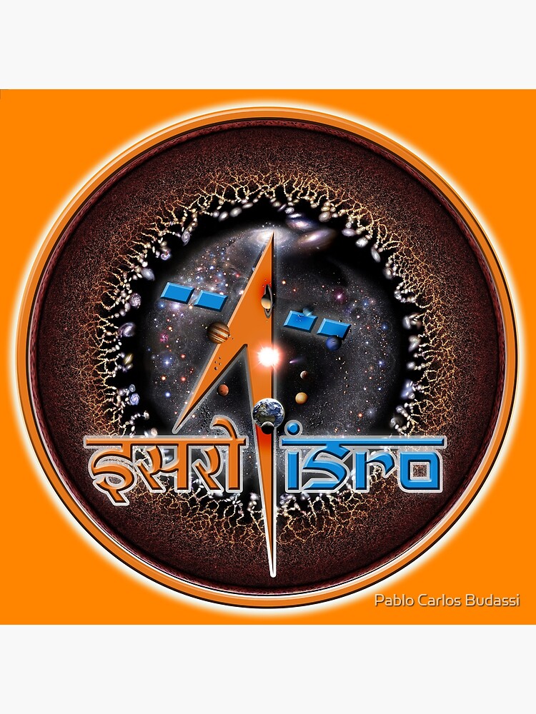 "ISRO (Indian Space Research Organisation) Logo with the Universe ...