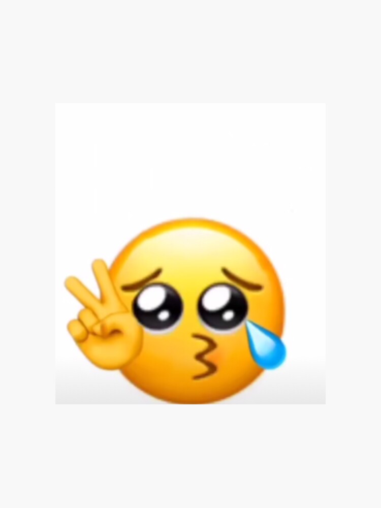 "Mental Breakdown Emoji" Sticker for Sale by AvaAngels | Redbubble