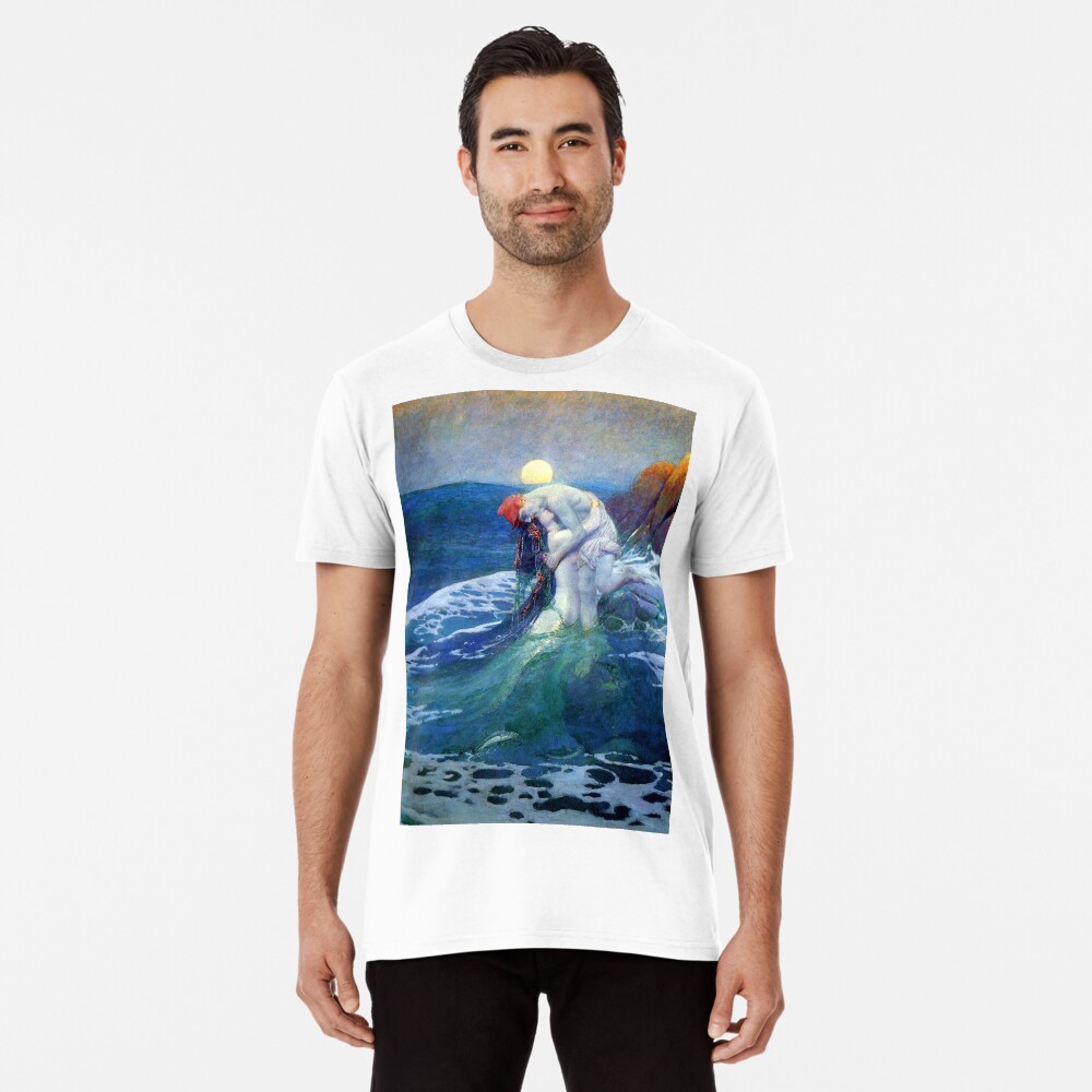 "The Mermaid - Howard Pyle" Poster for Sale by forgottenbeauty | Redbubble